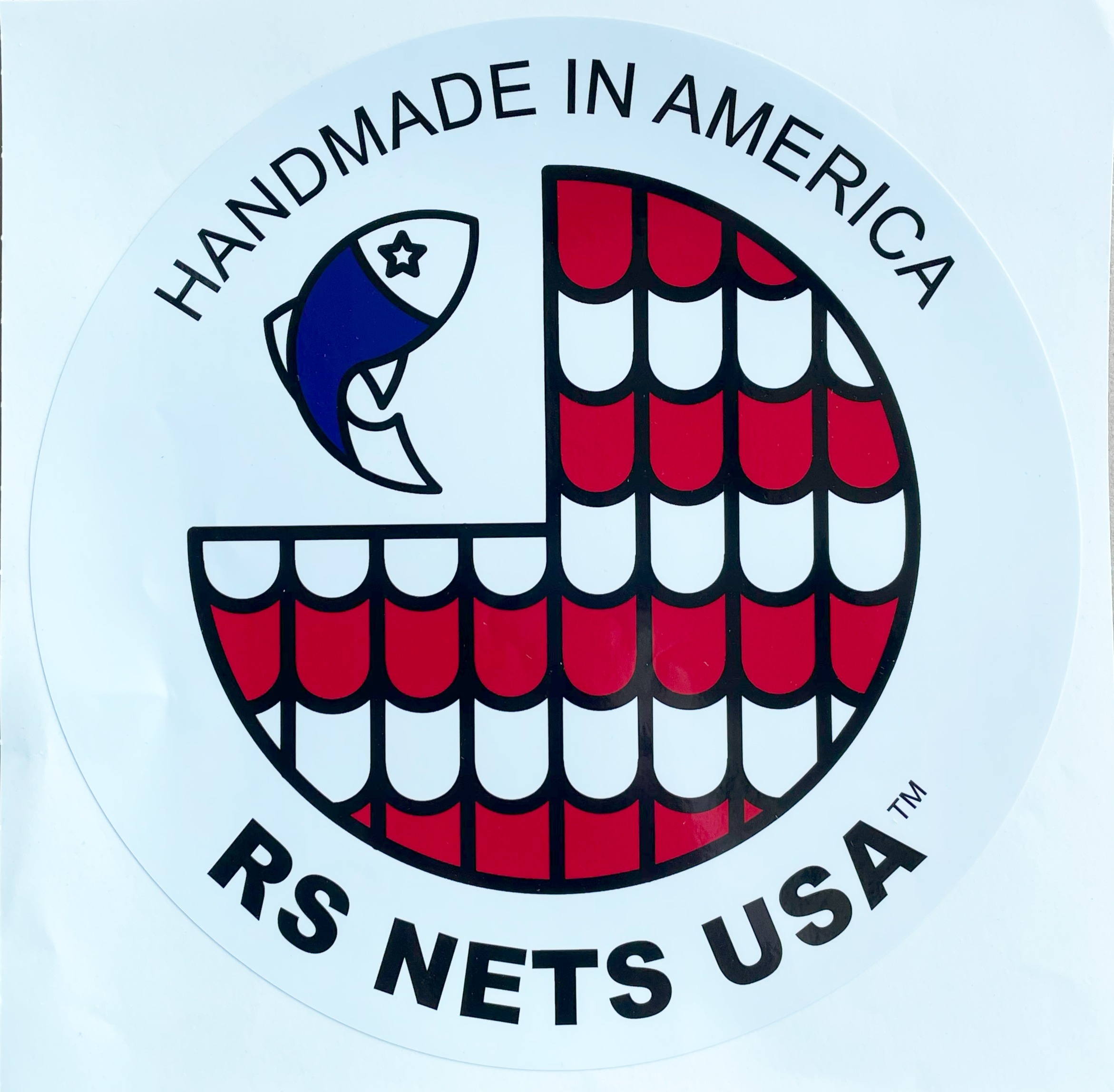 RS Nets USA - 10 " Decal – Mondocat - Fish Big or Go Home