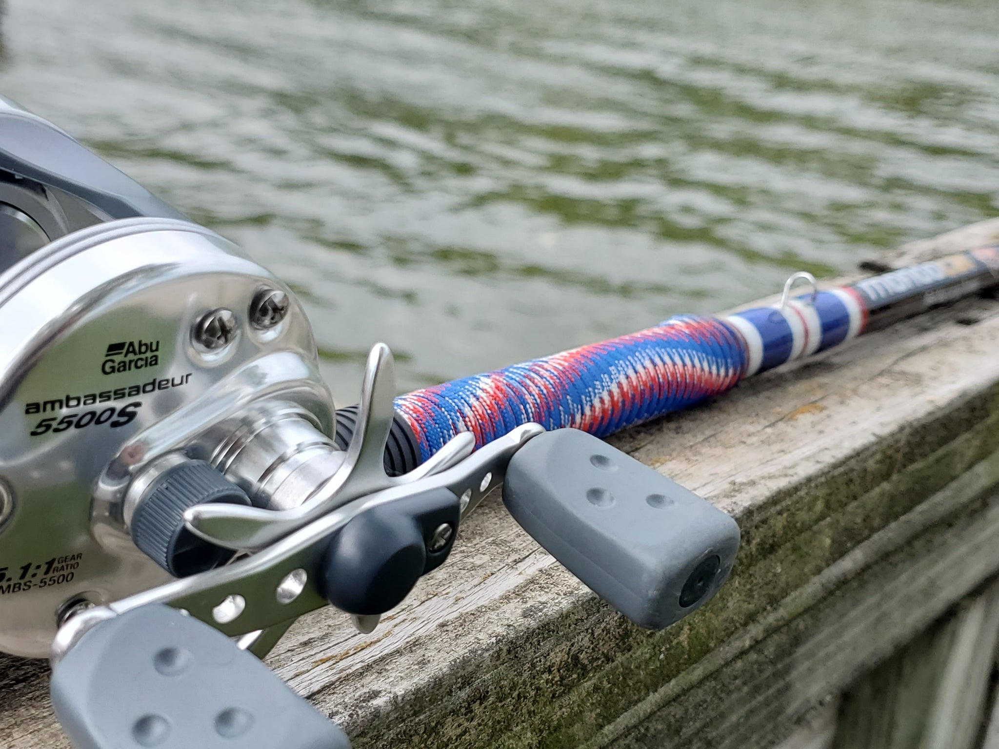 MondoCat 8' Patriot Pole & Abu S-5500 Reel Combo – Mondocat - Fish Big ...